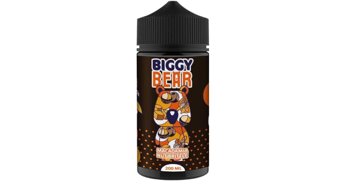 Macadamia Nut Brittle Biggy Bear 200 ml