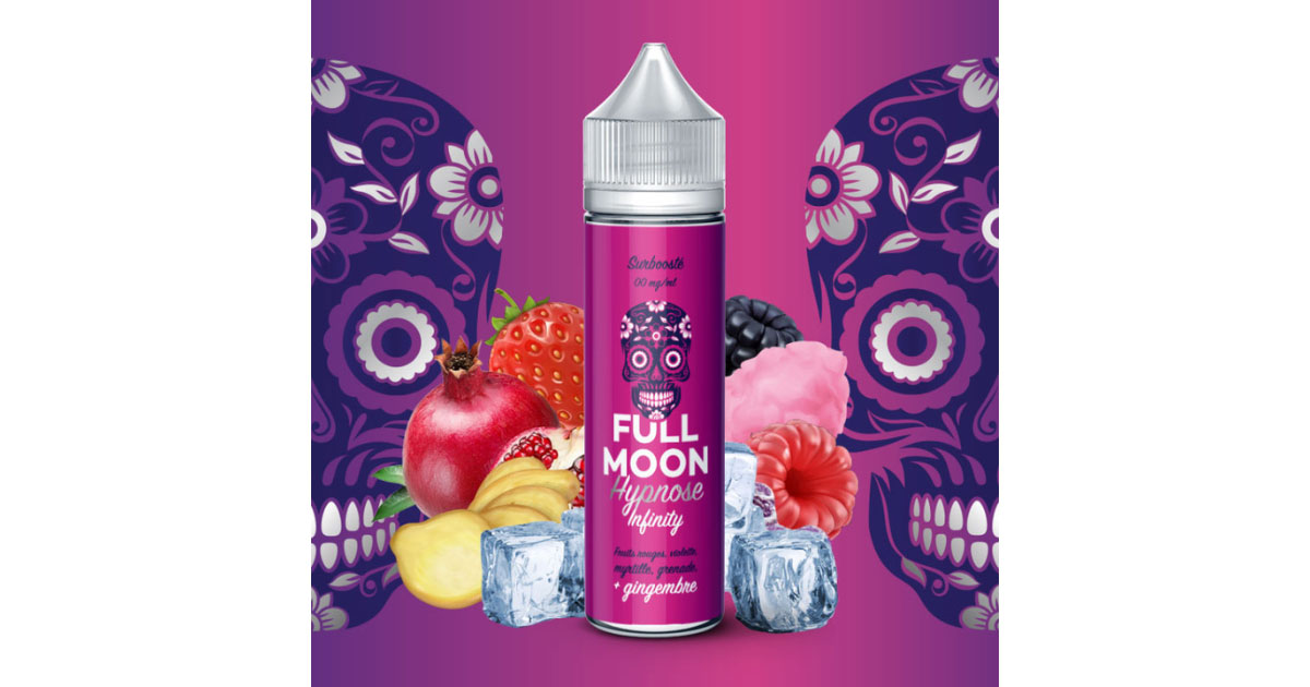 Hypnose Infinity Full Moon Violette Myrtille fruits rouges Gingembre