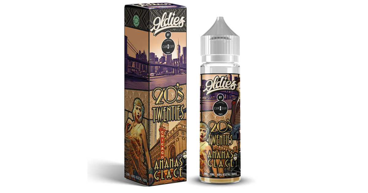 Twenties par Curieux Édition Oldies 50 ml