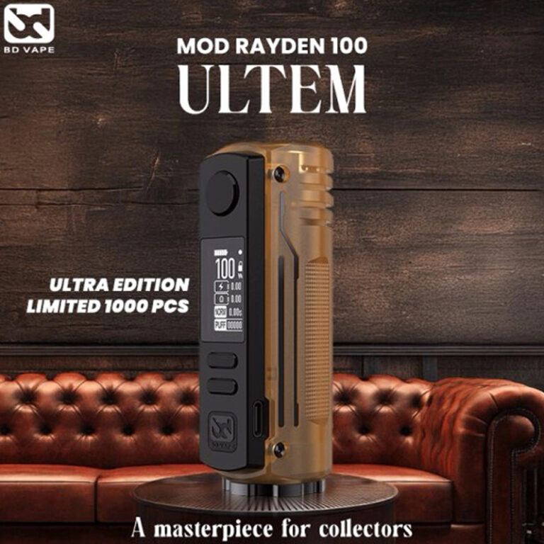 Box Rayden 100 V 1.5 Ultem Limited Edition par BD Vape