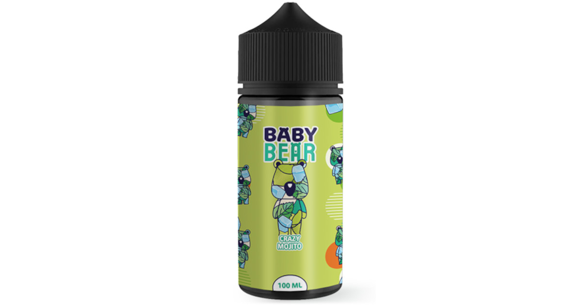 Crazy Mojito Baby Bear – Citron vert, menthe – 100 ml