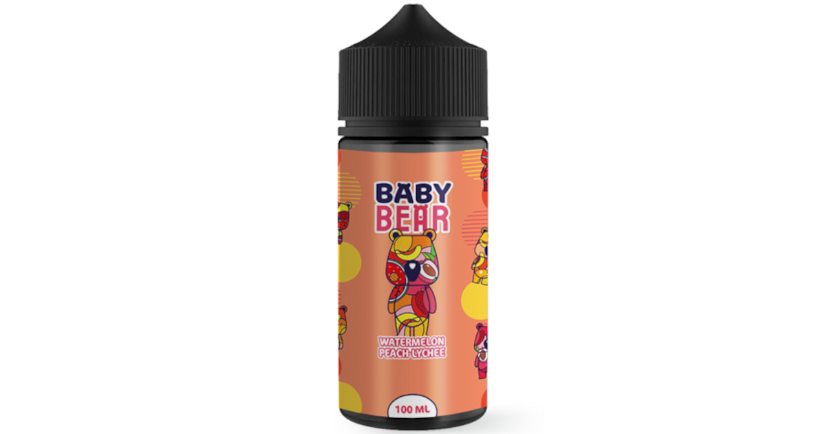 Watermelon Peach Lychee Baby Bear 100 ml