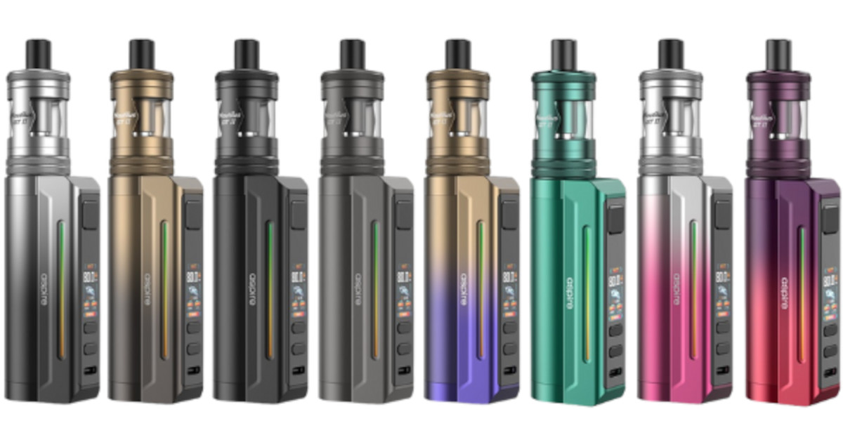 Kit Zelos X80 Aspire avec Nautilus GT II 4,5 ml