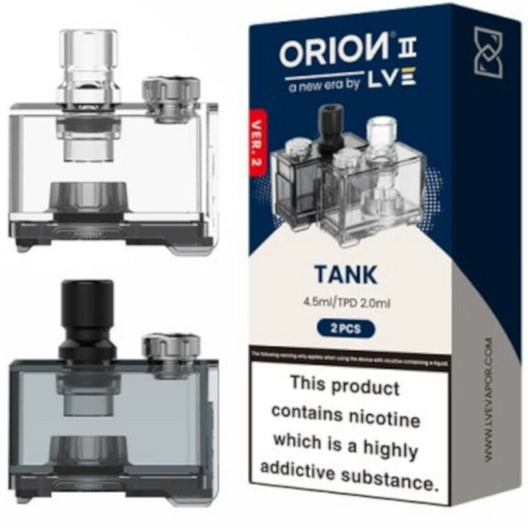 Cartouches Vides Orion II Pro LVE