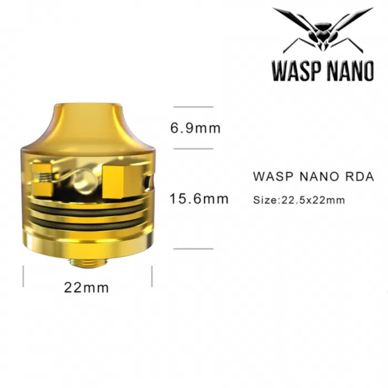 Wasp Nano RDA V1 22 mm Oumier Vapor